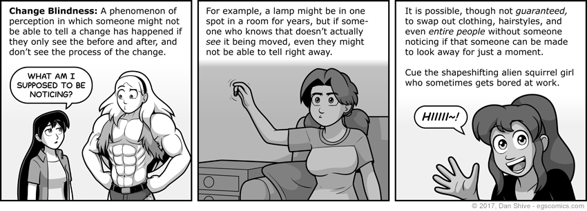 Inattentional Blindness Comic